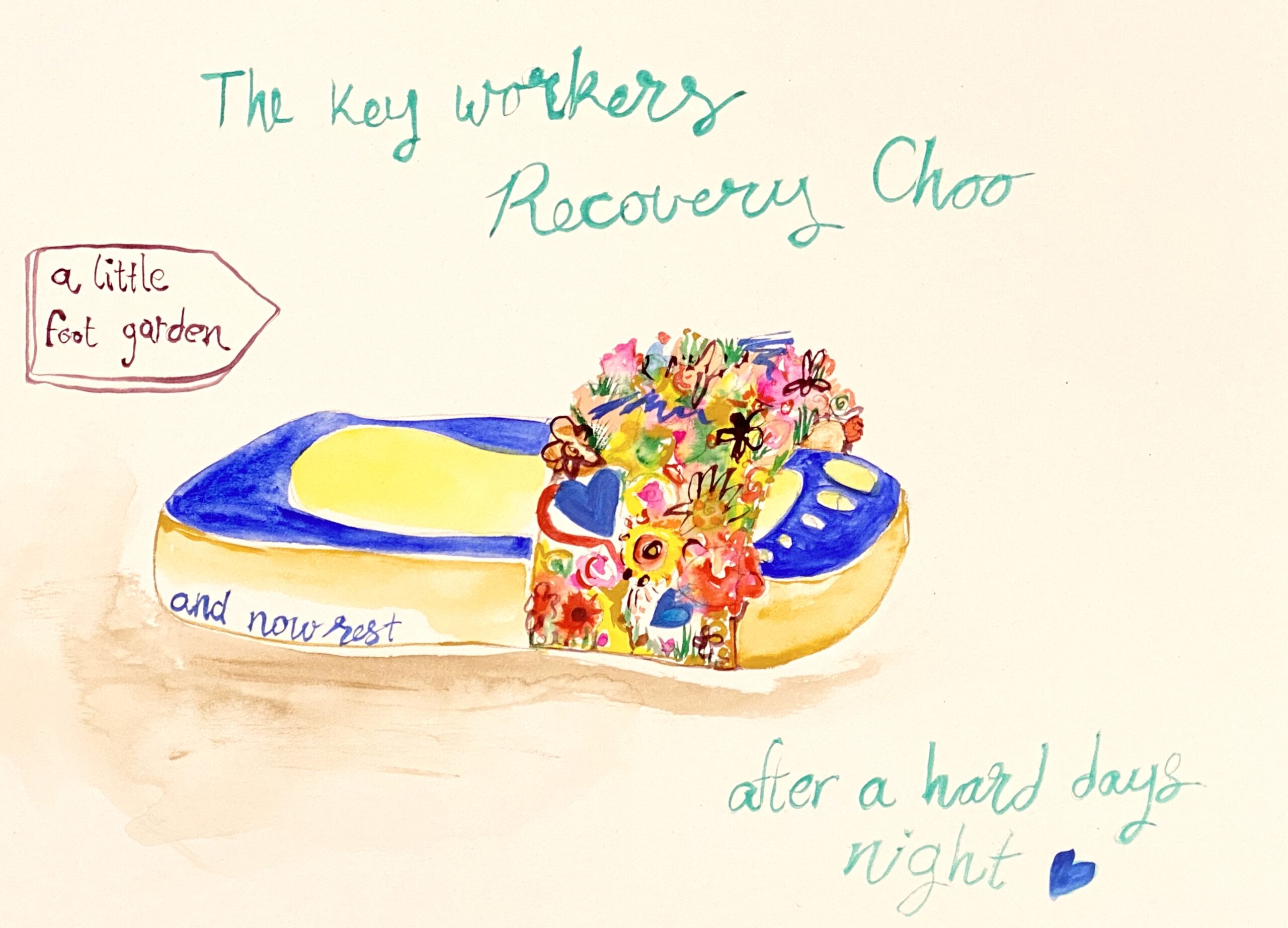 Jimmy Choo key worker card - Alison Clarke